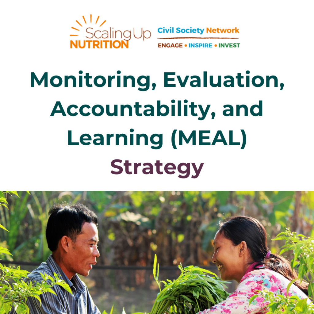 Monitoring, Evaluation, Accountability, and Learning (MEAL) Strategy ...